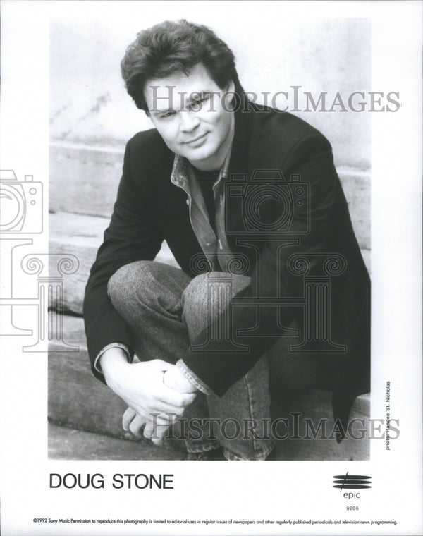 1993, Doug Stone/Country Music/Singer - RRU01337 - Historic Images
