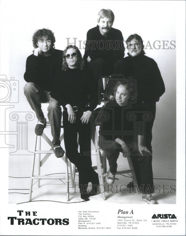 1995 Tractors American Country Rock Band - RRU01705 - Historic Images