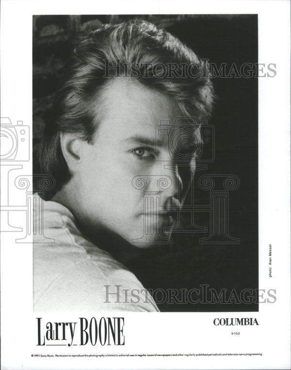 1991 Larry Boone American Country Musicain - RRU02633 - Historic Images