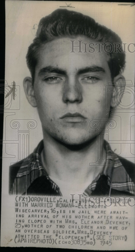 1947, Ellsworth Wisecarver Eleanor Deveney - RRU18733 - Historic Images