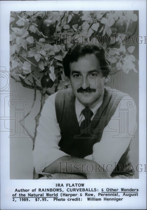 1989 Ira Flatow Radio Television Journalist - RRU29327 - Historic Images