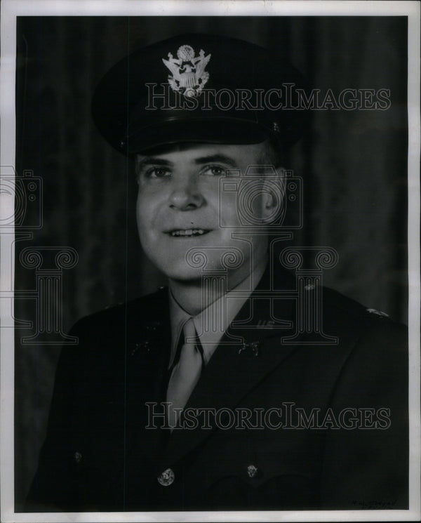 1943 Picture Shows Major Caleb F Gates Jr - Historic Images