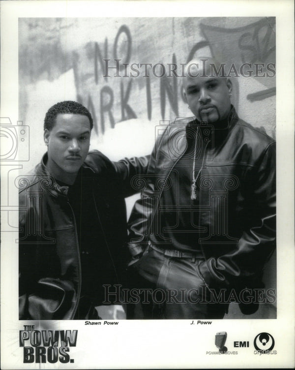 2002 R&B duo The Poww Bros. - RRU51825 - Historic Images
