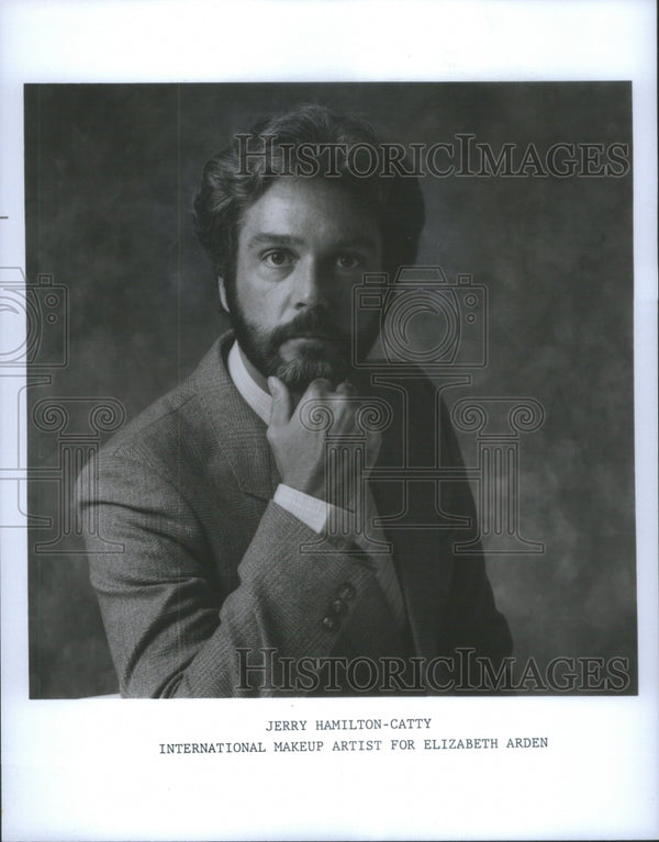 1984 Jerry Hamilton Catty Makeup Artist - Historic Images