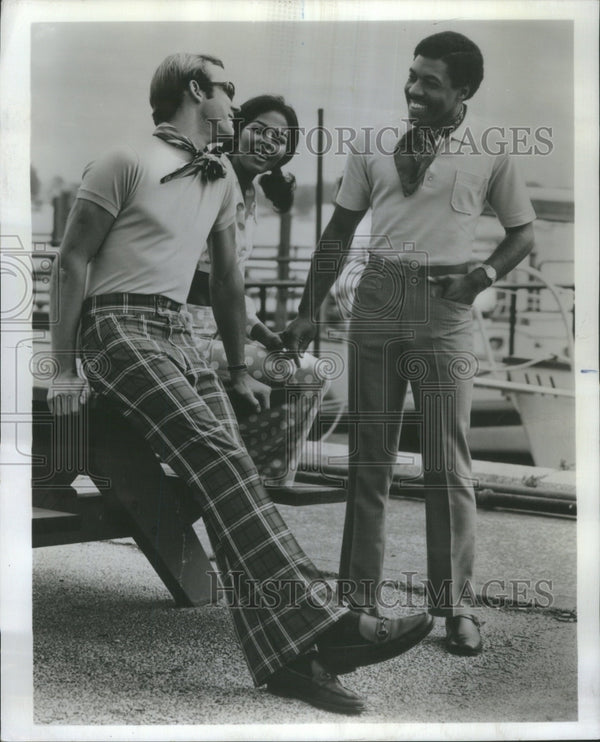 1970 Annalist Slacks Tailored Dacron Wool - Historic Images