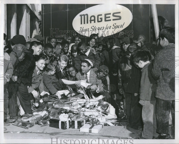 1957 Old Town Boys Club Morrie Mages Skates - Historic Images