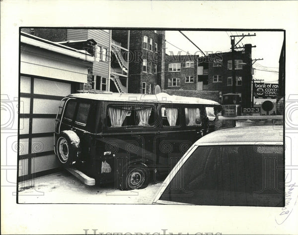 1980 Press Photo Bomb Damaged Van Near Club Continental - RRV03873 ...