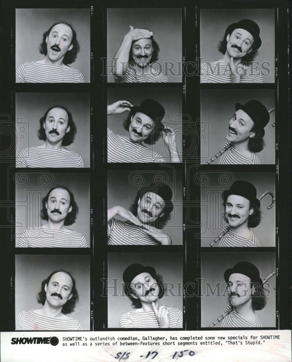 1983 Gallagher American Comedian Prop Comic - Historic Images