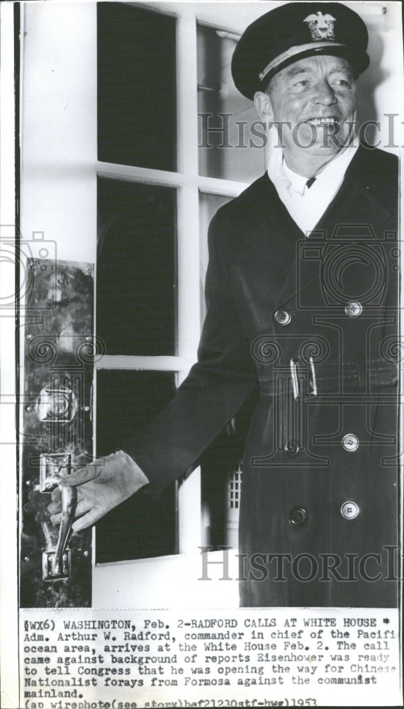 1953, Adm Arthur W. Radford Aommander - RRV32831 - Historic Images
