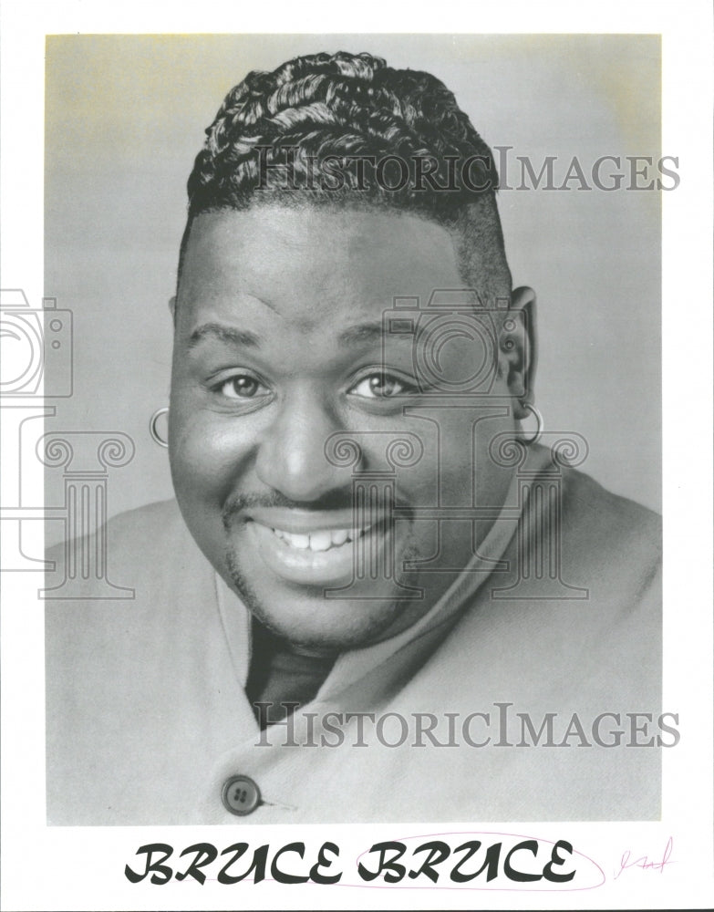 2001 Comedian/ Actor Bruce Bruce - Historic Images