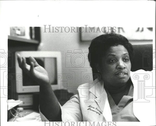 1992 Neurosurgery Chief Alexis Canady - Historic Images