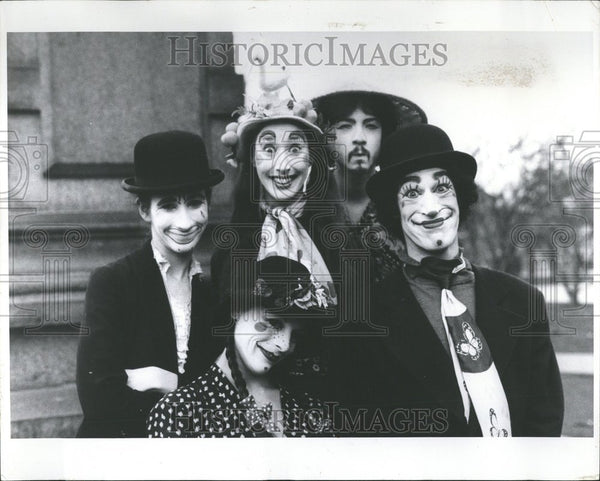 1975 Moming Collection zany clowns CH Arts - Historic Images