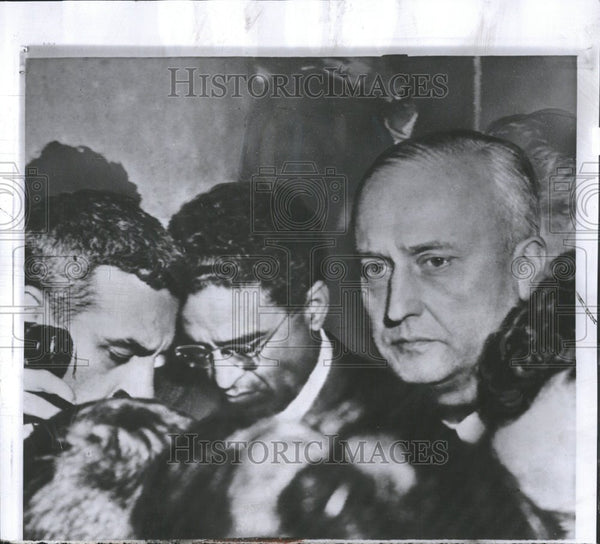 1958 Premier Pierre Pflimlin Of France - Historic Images