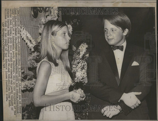 1967 Edsel B. Ford II Josephine Clay Ford - Historic Images