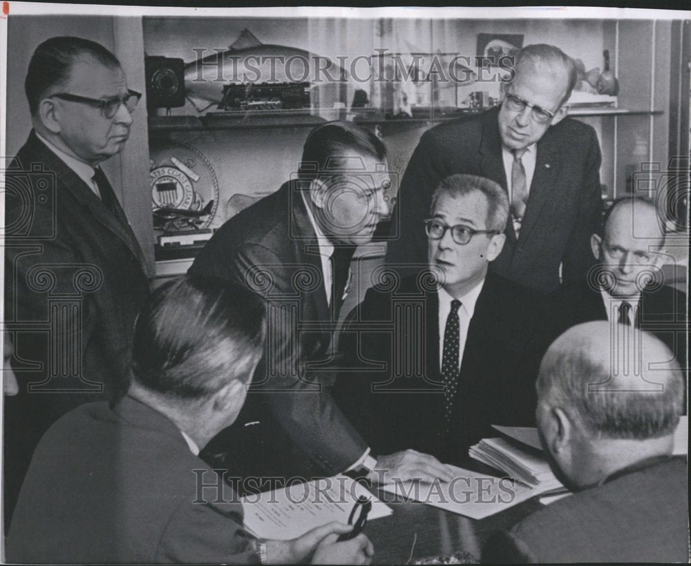 1963 Warren Magnuson Labor Secretary Wirtz - Historic Images