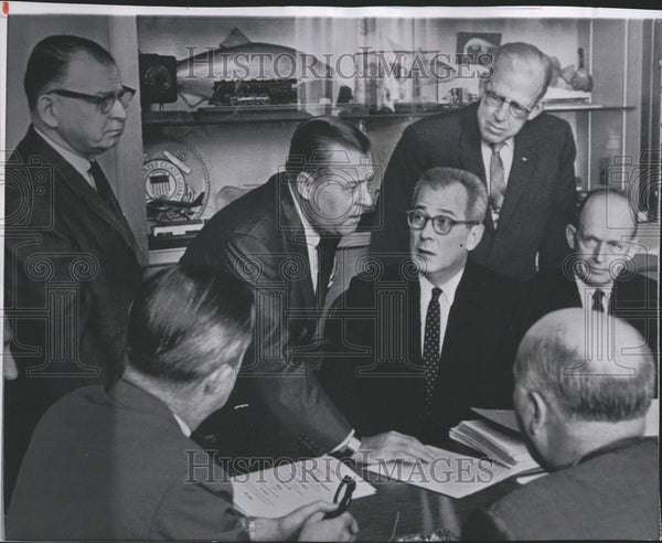 1963 Warren Magnuson Labor Secretary Wirtz - Historic Images