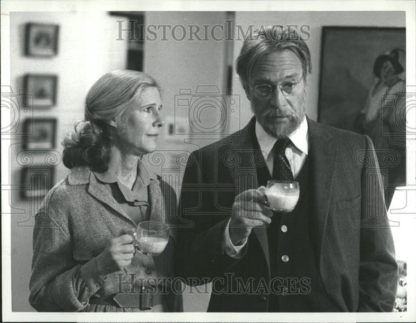 1983 Press Photo Christopher Plummer Frances Sternhagen - RRV53739 ...