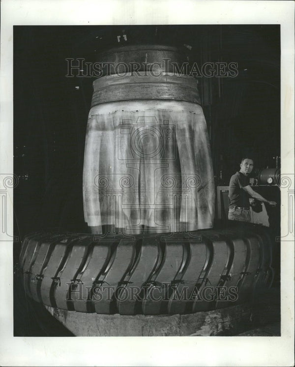 1956 Topeka Goodyear tire earthmover Tire - Historic Images