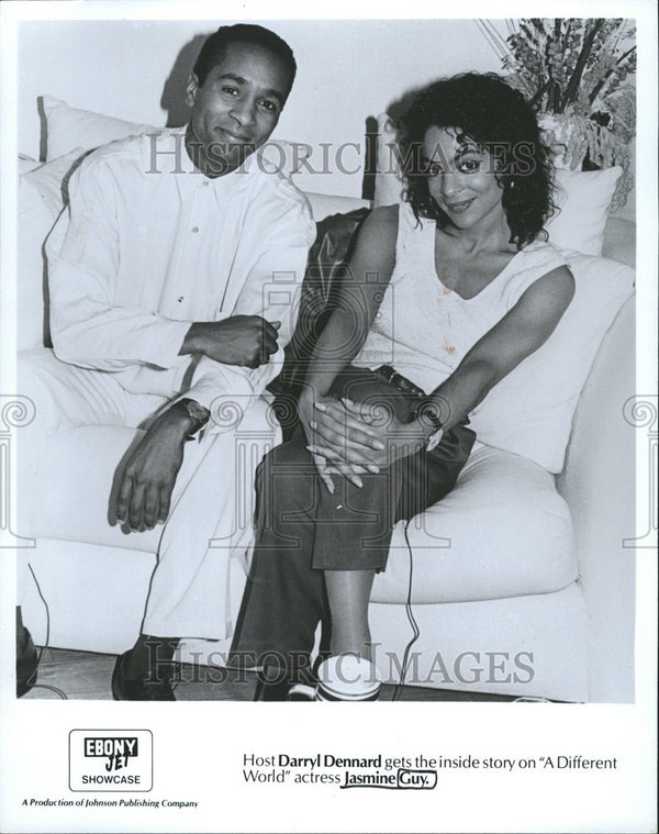 Undated Press Photo Host Darryl Dennard Story Different World Actress ...