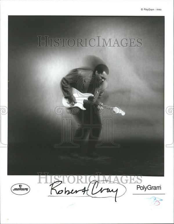 Undated Press Photo Robert Cray Polygram - Historic Images