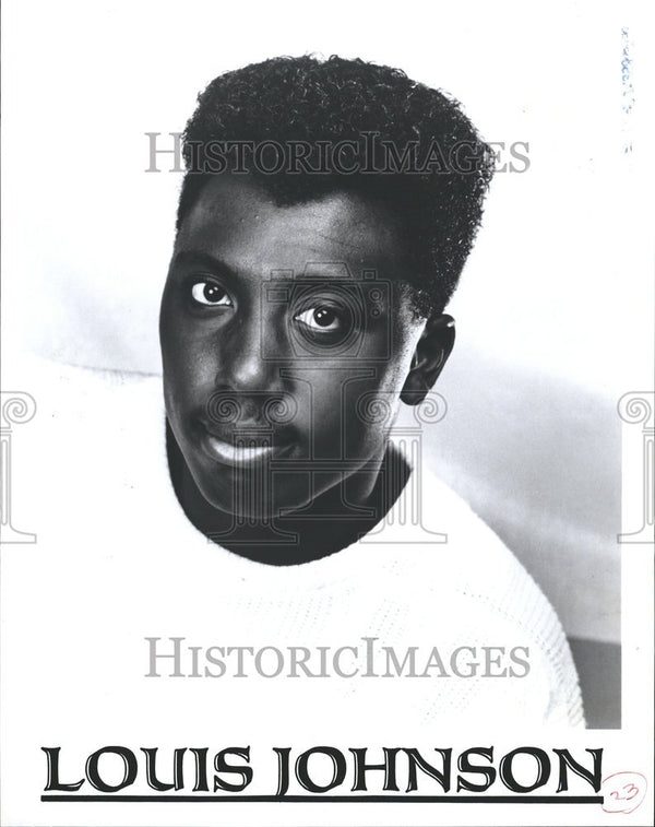 1993, Louis Johnson Bass Guitarist Chicago - RRV78989 - Historic Images