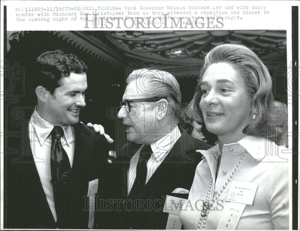 1973 New York Governor Nelson Rockefeller - Historic Images