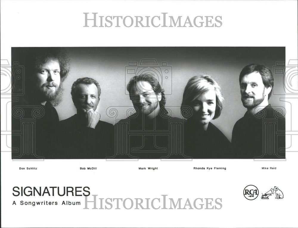 1988, Signature song writer album Don Mark - RRV92757 - Historic Images