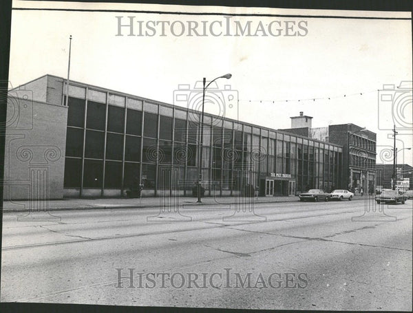 1971 exterior Gary Post Tribune - Historic Images