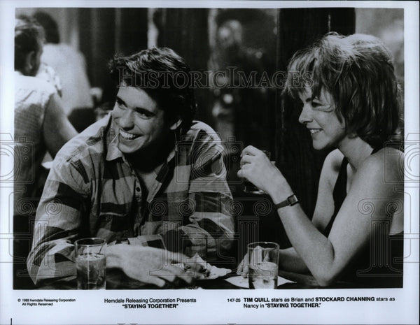 1990 Press Photo Tim Quill Stockard Channing - RRW01547 - Historic Images