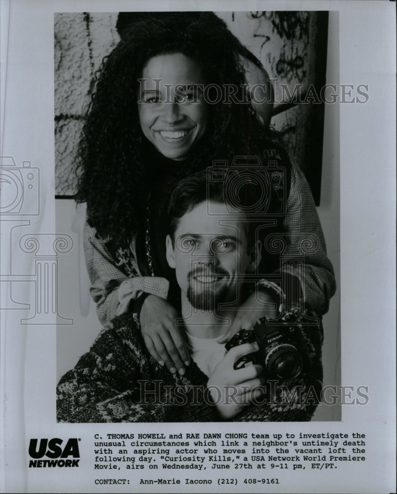 1990 Press Photo Rae Dawn Chong Actress - RRW10339 - Historic Images
