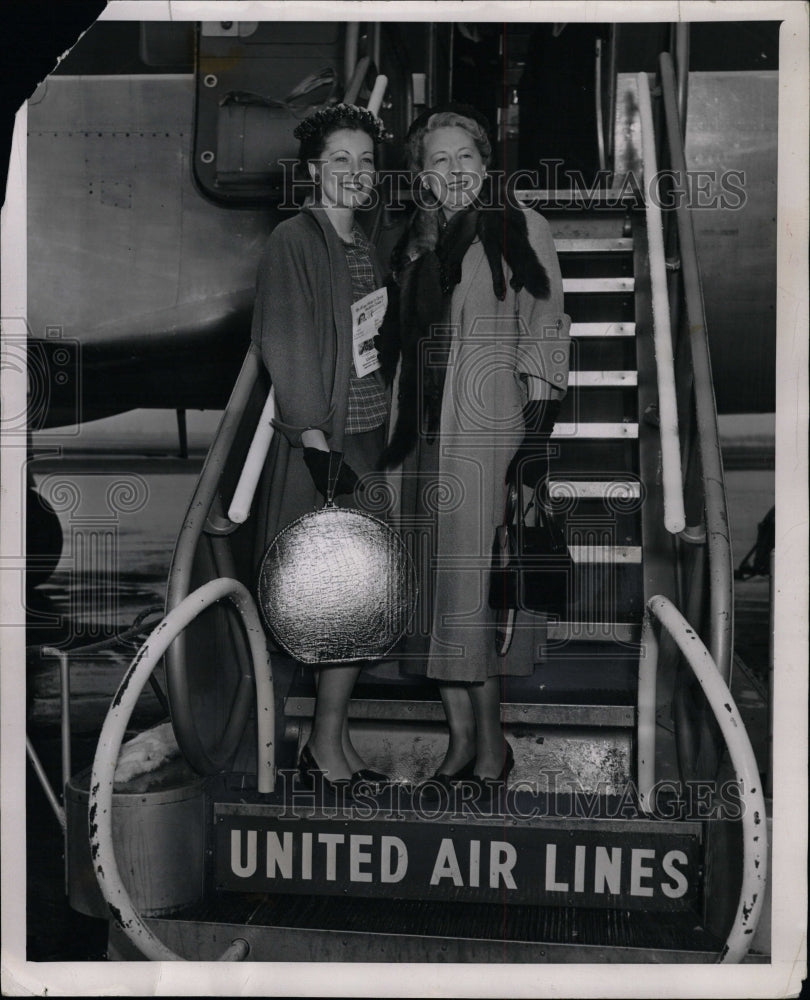 1952 Press Photo Mrs. William Geddes Mrs.Dorsett Family - RRW12157 ...