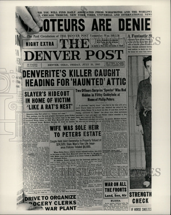 1985 Press Photo Denver Spiderman Theodore Edward Coney - RRW14291 ...