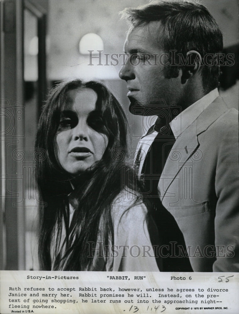 1970 Press Photo James Caan Anjanette Comer Rabbit Run - RRW14417 ...