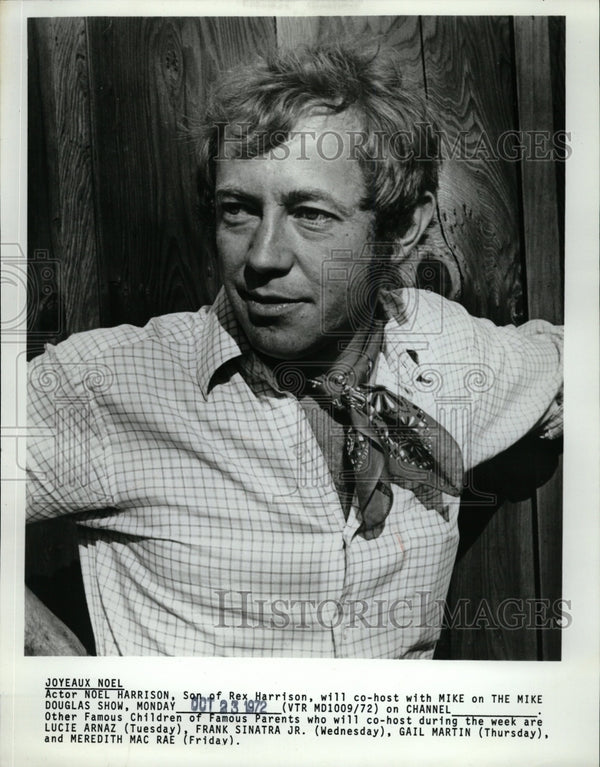1972 Press Photo Noel Harrison English Actor and Singer - RRW15629 ...