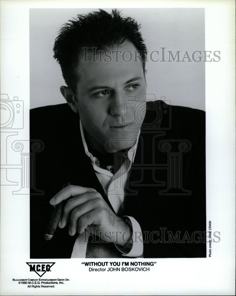 1990 Press Photo John S. Boskovich SAn Fernando Artist - RRW16303 ...