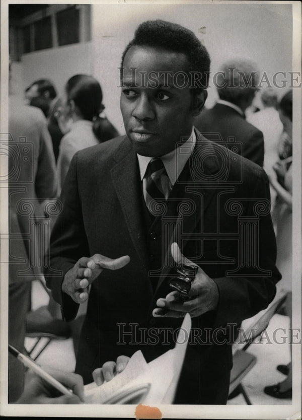 1971 Press Photo Richard Hatcher Gary Mayor New York - RRW17633 ...