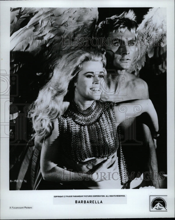 1968 Press Photo Barbarella Film Promo Actors Fonda - RRW18477 ...