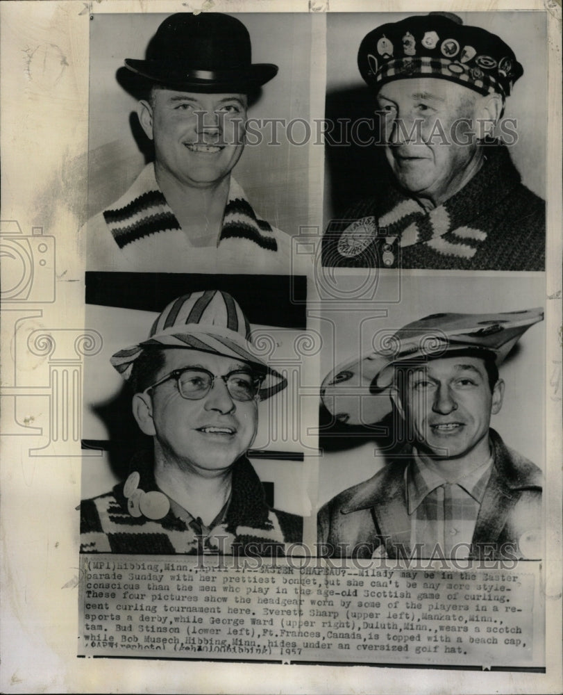 1957 Press Photo Milady Easter parade prettiest banquet - RRW24549 ...