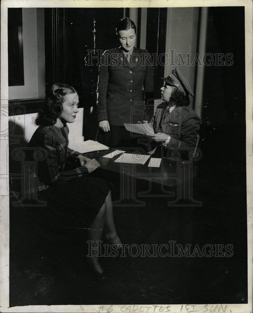 1943 Press Photo Mary Stephenson Second Officer WAAC - RRW25149 ...