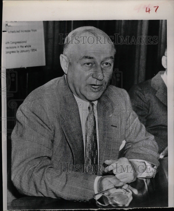 1953 Press Photo Secretary Treasury George Humphrey - RRW25895 ...