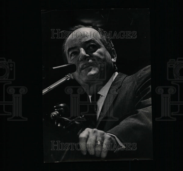 1964 Press Photo Minnesota Senator Hubert Humphrey - RRW25971 ...