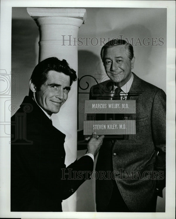 1969 Press Photo James Brolin Robert Young Marcus Welby - RRW27629 ...