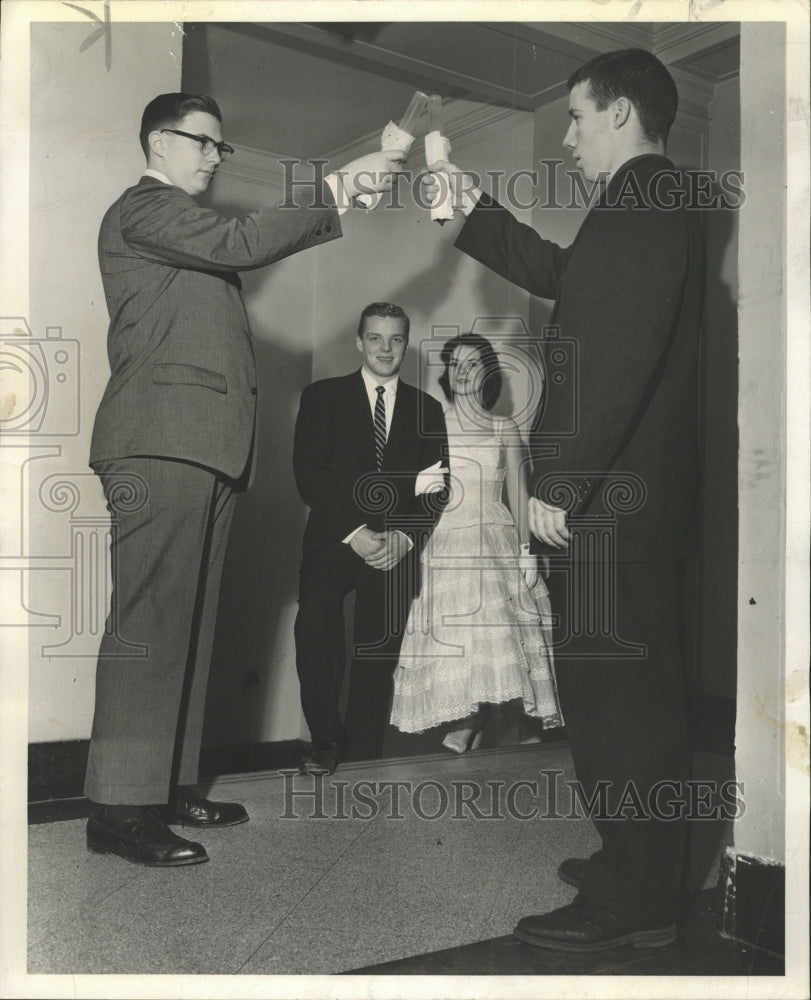 1959 Press Photo Michael Egan Ken Murray Sara Jean Leo - RRW29753 ...