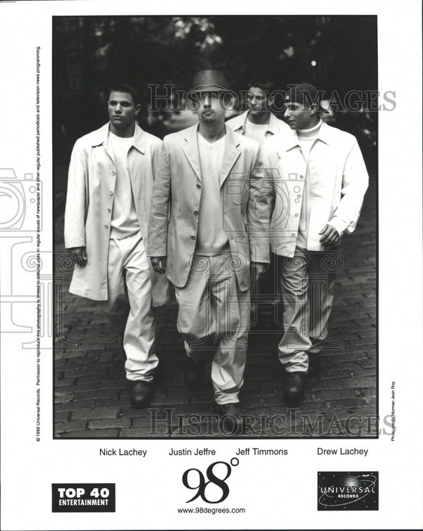1999 Press Photo 98 Degrees Boy Band Nick Lachey - RRW31873 - Historic ...