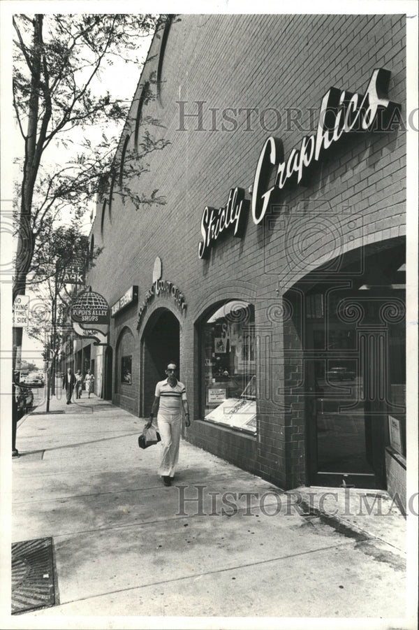 1978 Press Photo Old Town Shopping Center Piper's Alley - RRW35289 ...