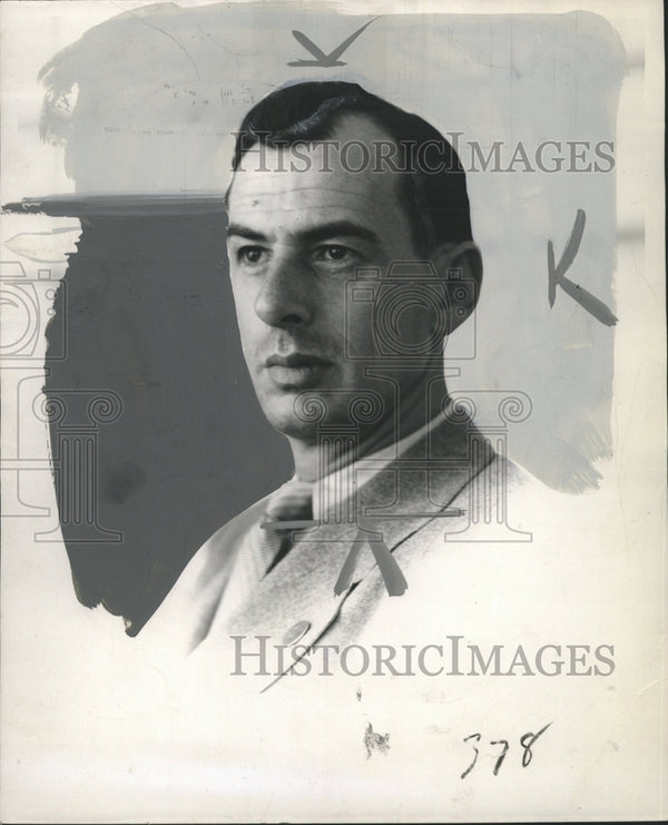 1949 Press Photo Robert G. Leavitt General Manager - RRW36969 ...