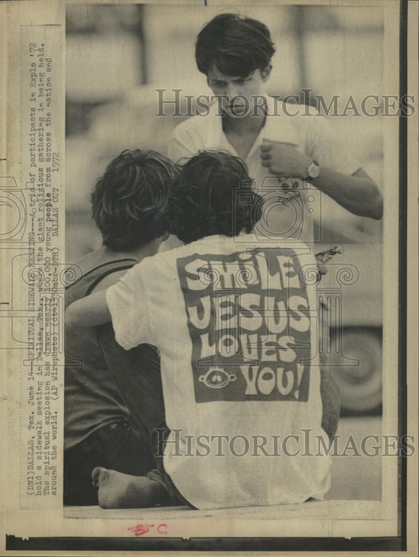 1972 Press Photo The Explo scene in Dallas, Texas - RRW37719 - Historic ...