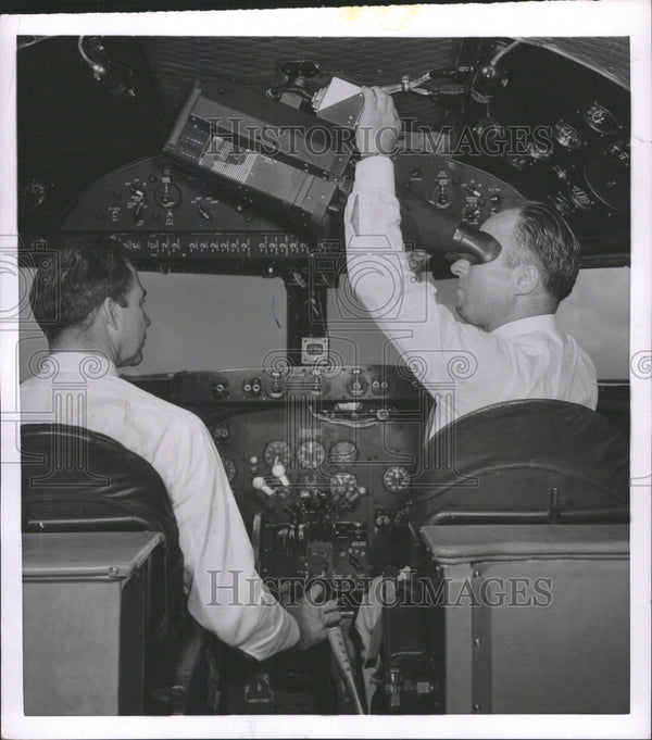 1954 Press Photo New Radar Device Bendix Aviation Corp - RRW38755 ...