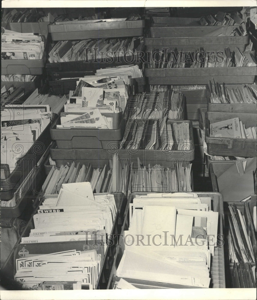 1966 Press Photo Postal Service Chicago Mail Backlog - RRW39129 ...