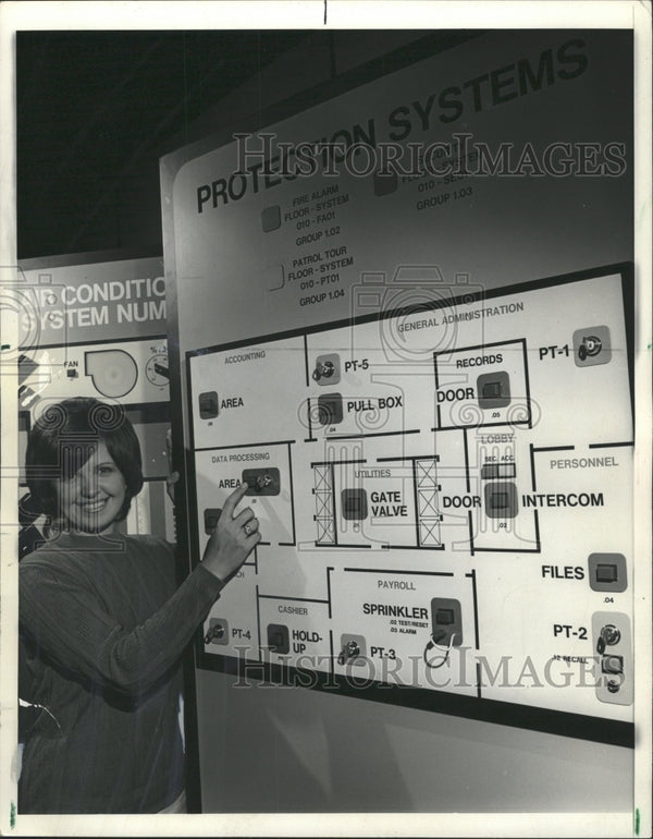 1973 Press Photo Honeywell Computer Building Control - RRW40715 ...